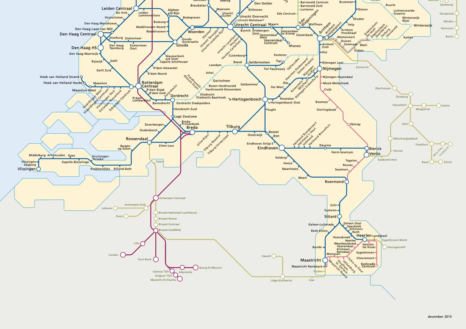 NS Trenes holandeses: curiosidades | NS Railway | NS Trains
